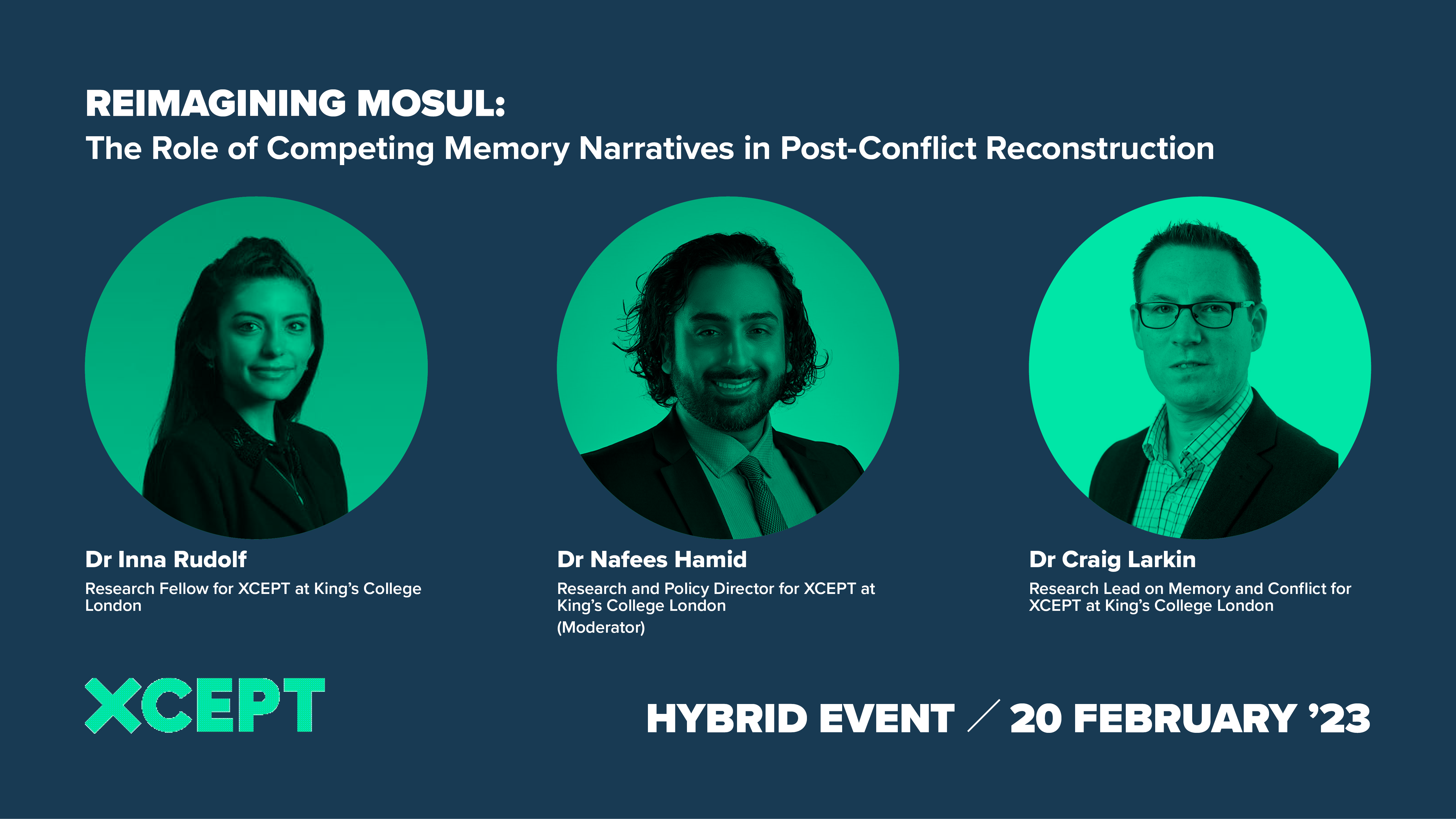 XCEPT Event – Reimagining Mosul: The Role of Competing Memory ...